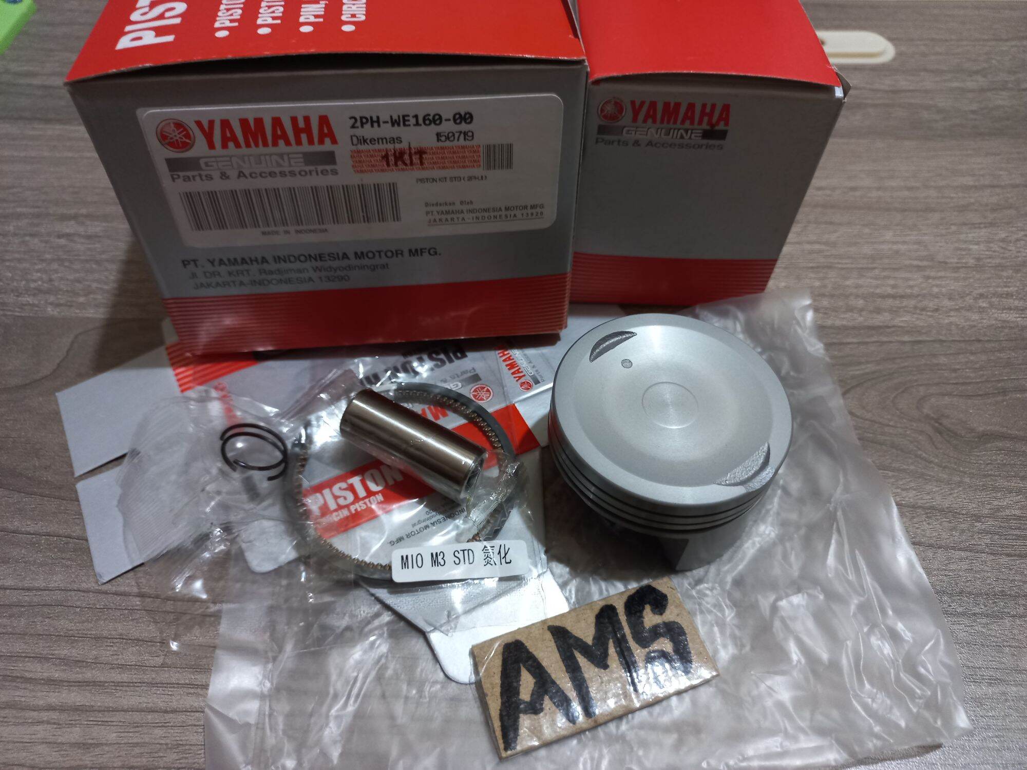 piston kit os 25 mio m3 mio soul gt fino f1 | Lazada Indonesia