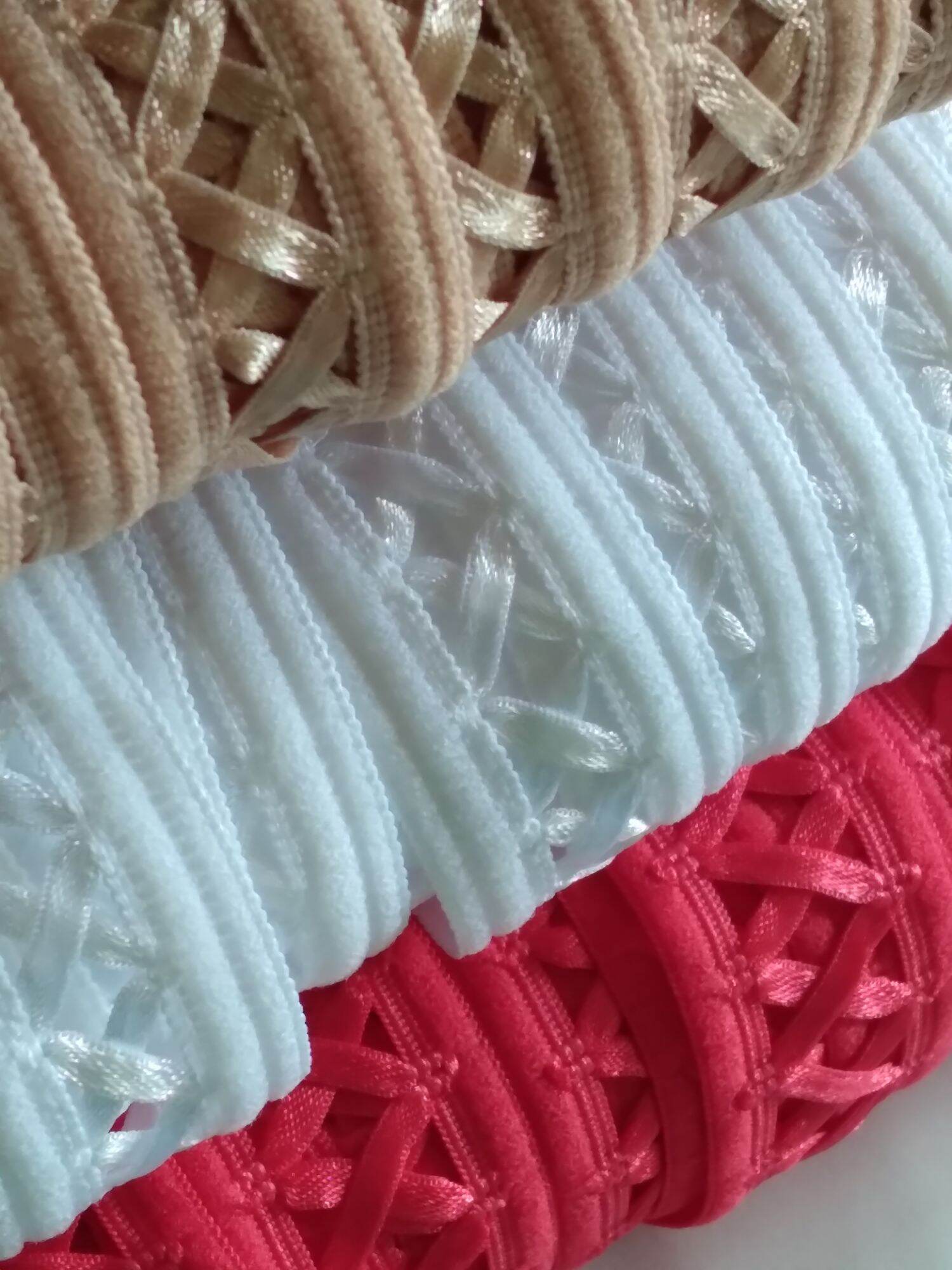 renda pita serut 2,5 cm.harga per meter | Lazada Indonesia