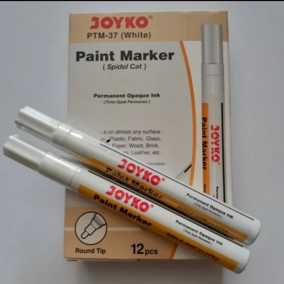 Spidol Permanen Joyko / Spidol Putih Joyko Permanen | Lazada Indonesia