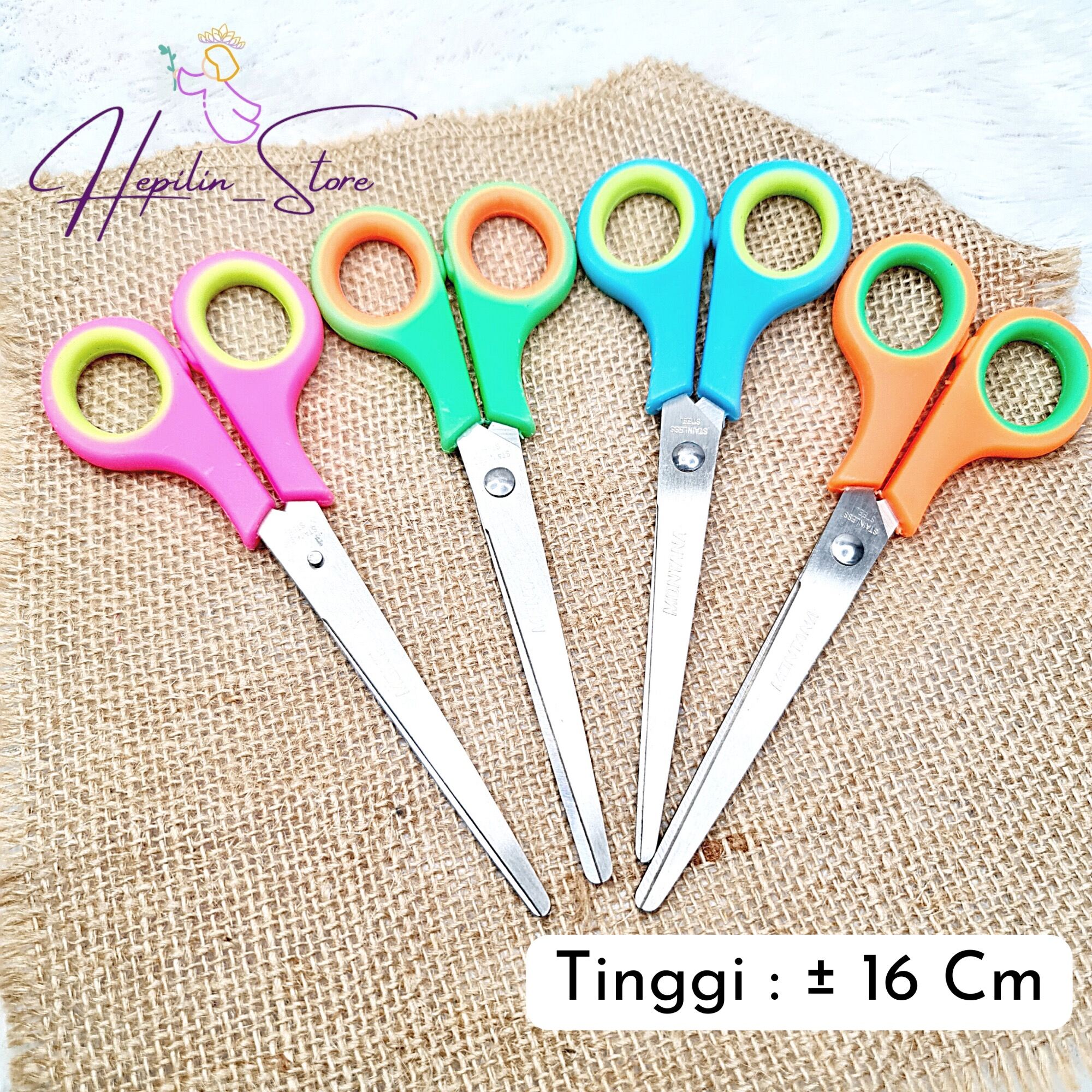 Gunting Tanggung Montana STW 560 ECER ( 1 Biji )/ Gunting Montana Warna ...