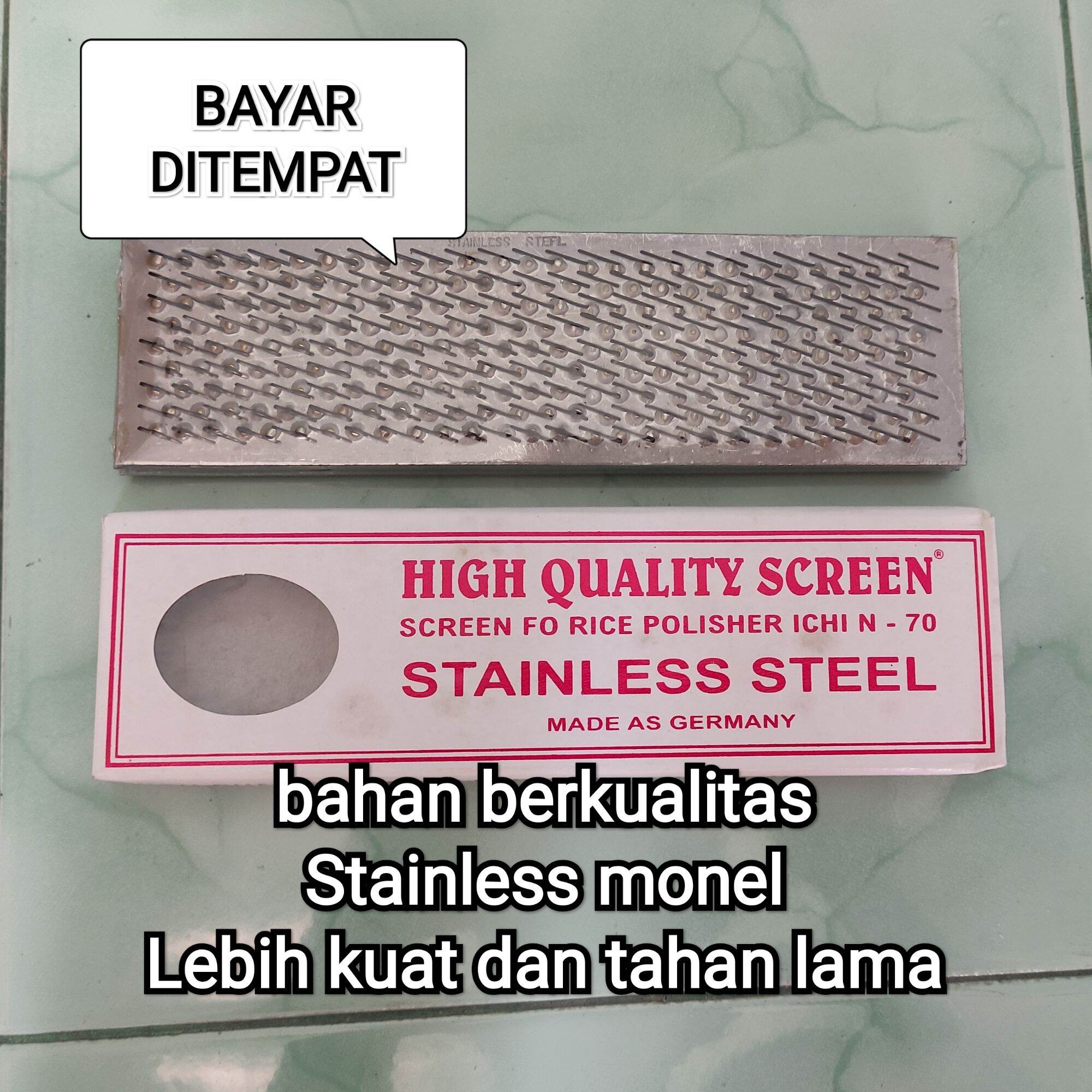 saringan sarangan screen padi n70 (STAINLESS) | Lazada Indonesia