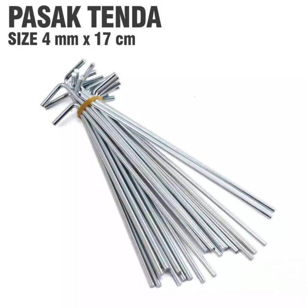 pasak besi Ultralight pasak tenda tent pole pegs ringan kuat isi 10 ...