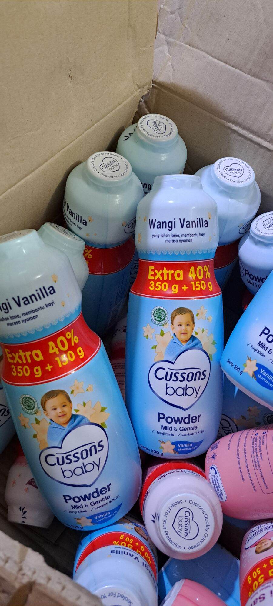 CUSSONS BABY POWDER 350GR +100gr | Lazada Indonesia