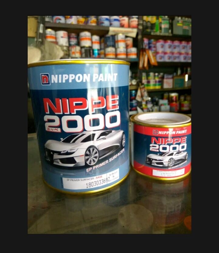 epoxi nippe 2000 cat dasar warna abu abu epoksi efoksi nippe 1 kg ...