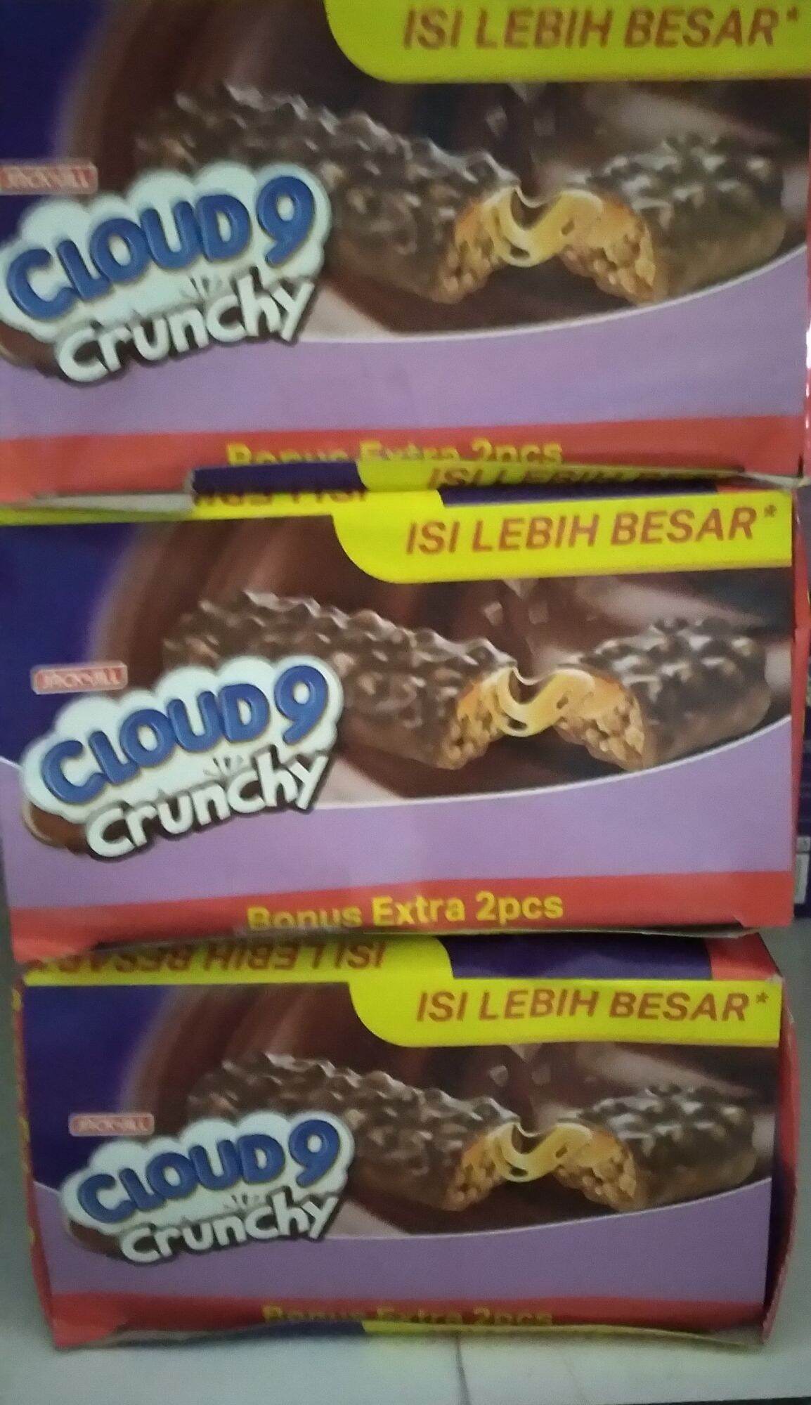 Cloud 9 Crunchy 1 boxbisi 24 gratisn2 bh | Lazada Indonesia