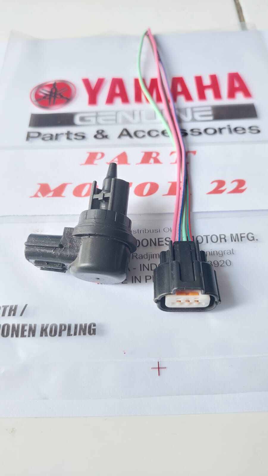 Sensor TPS ISC throttle body Nmax Aerox 155 asli ORI Yamaha 2DP-H5801 ...