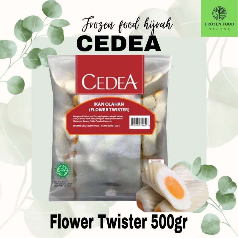 CEDEA Flower Twister ikan olahan 500gr | Lazada Indonesia