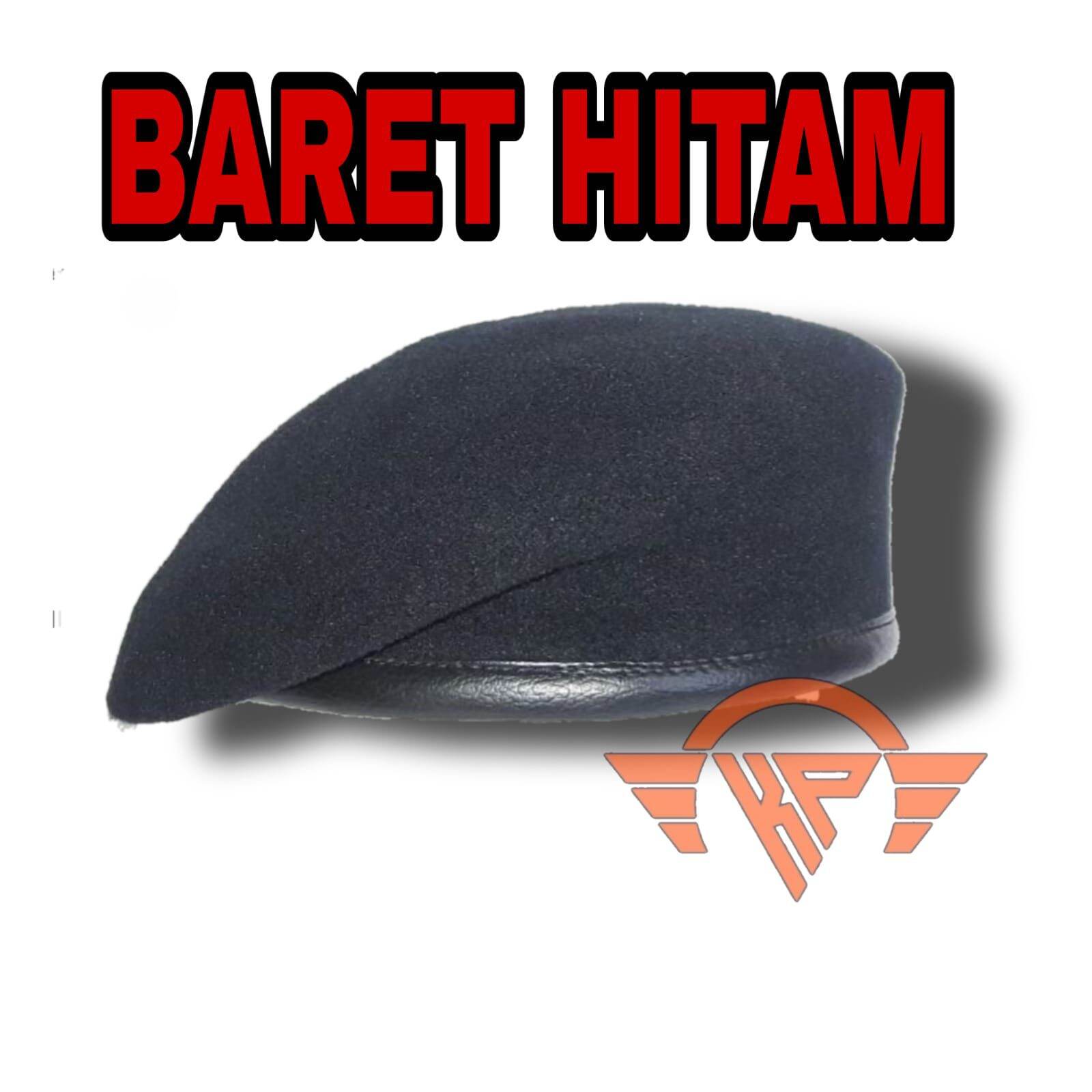 baret woll warna hitam baret woll warna merah baret woll warna biru ...