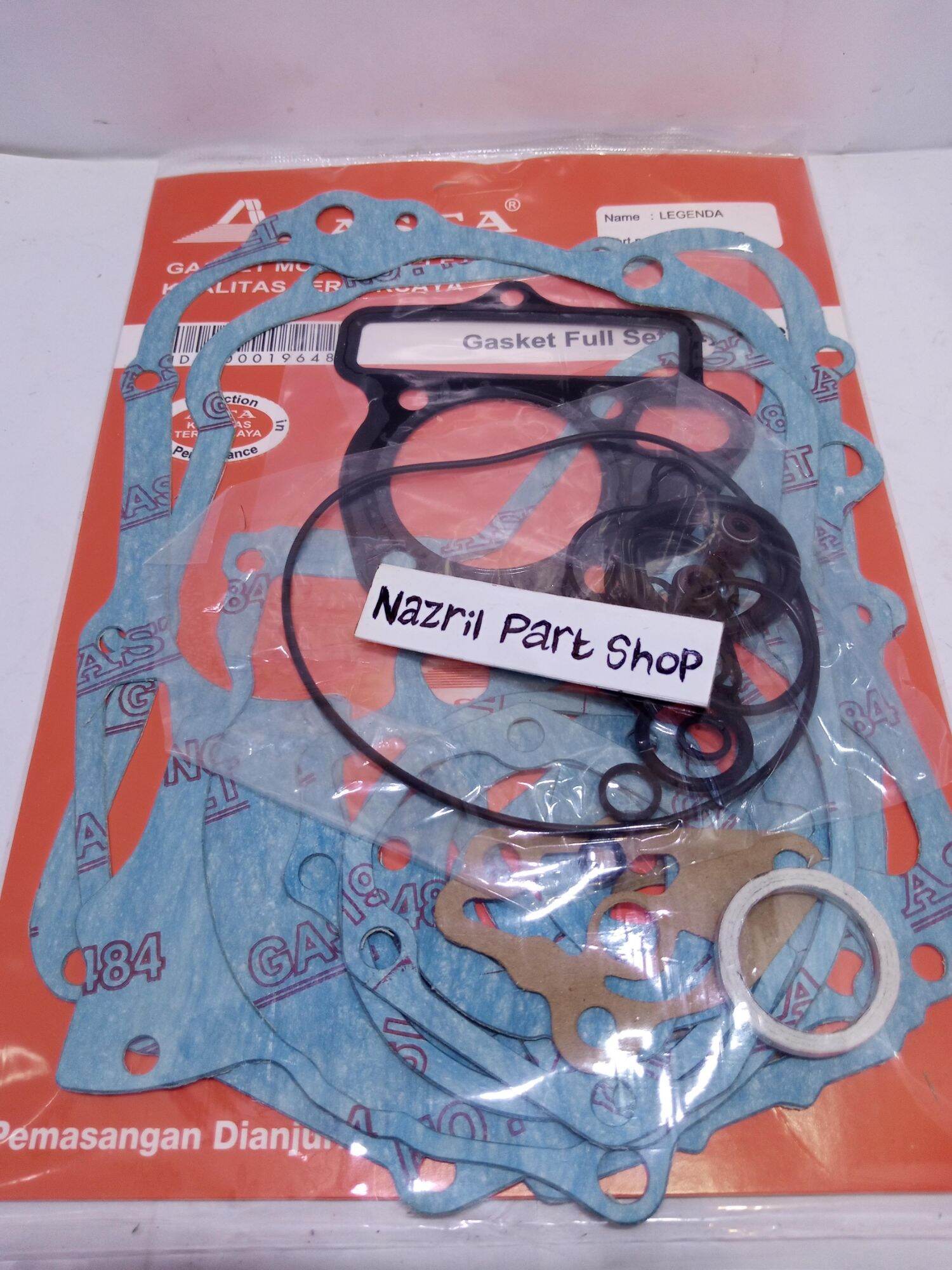 PERPACK PAKING GASKET FULLSET FULL SET LEGENDA SUPRA FIT NEW REVO LAMA ASTA | Lazada Indonesia