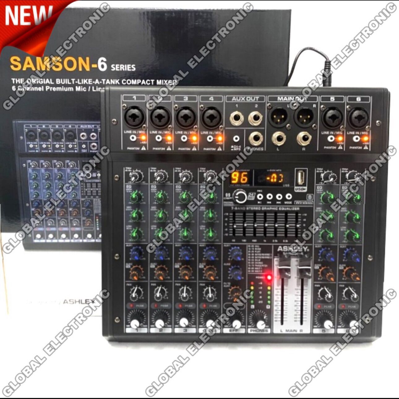 Mixer Ashley Samson 8 / Samson 6 / Samson 4 Original Ashley Samson 8 ...