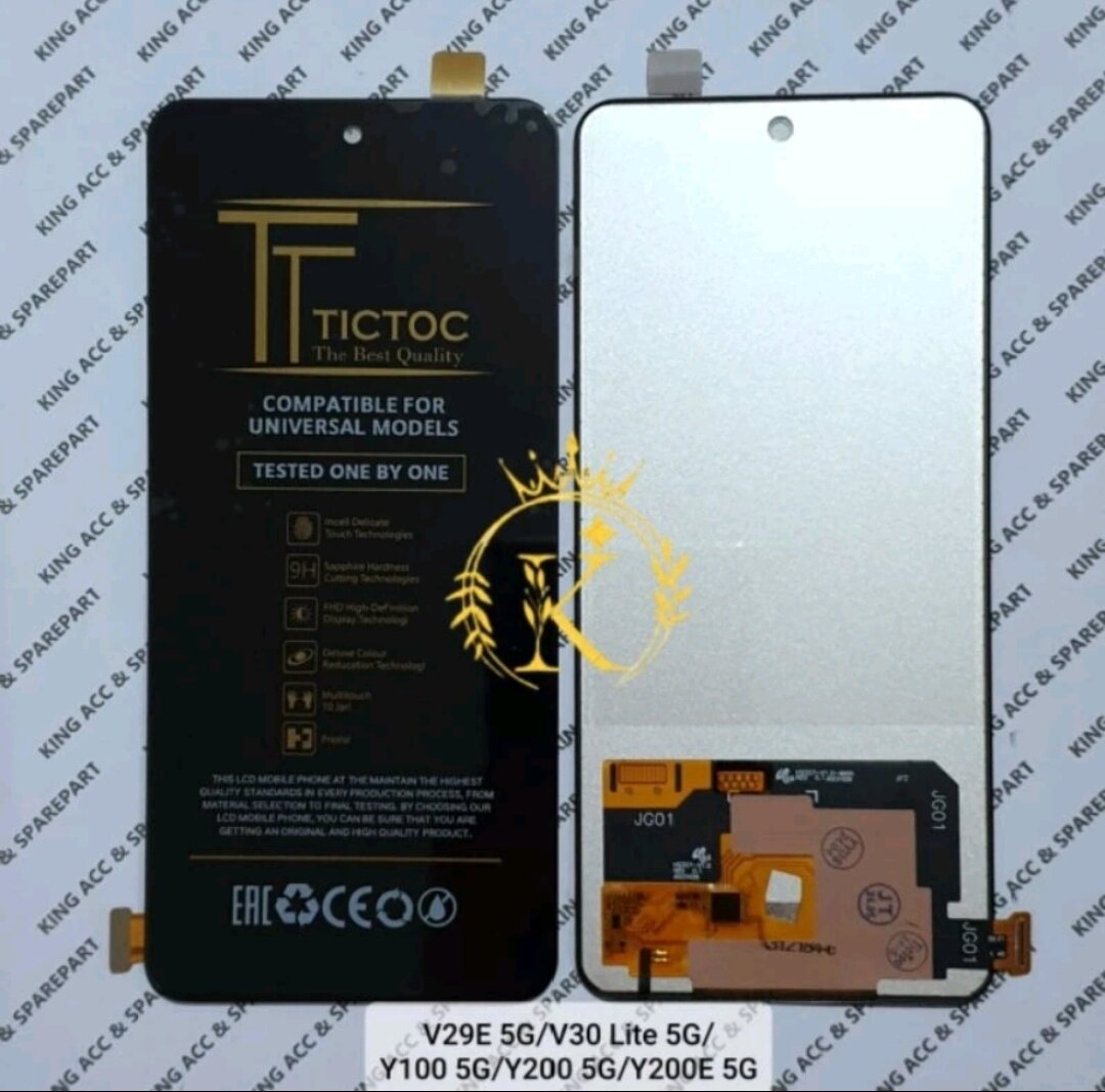 LCD TOUCHSCREEN VIVO V29E 5G / V30 LITE / Y100 5G / Y200 5G / Y200E 5G ...