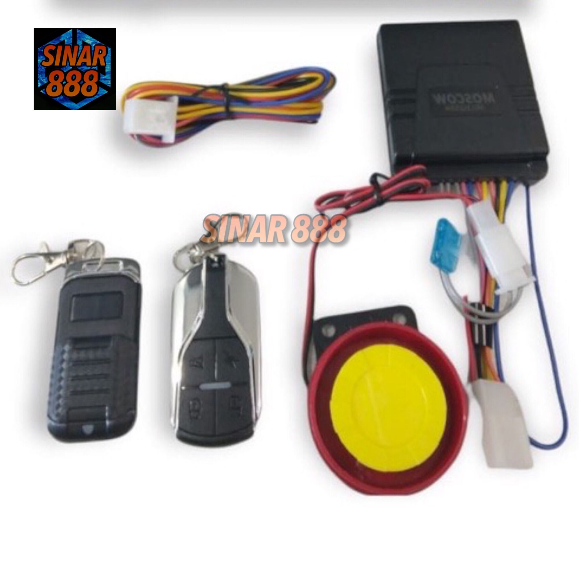 ALARAM MOTOR SYSTEM FITUR SUARA KENCANG LENGKAP DAN SUDAH ADA BUKU ...