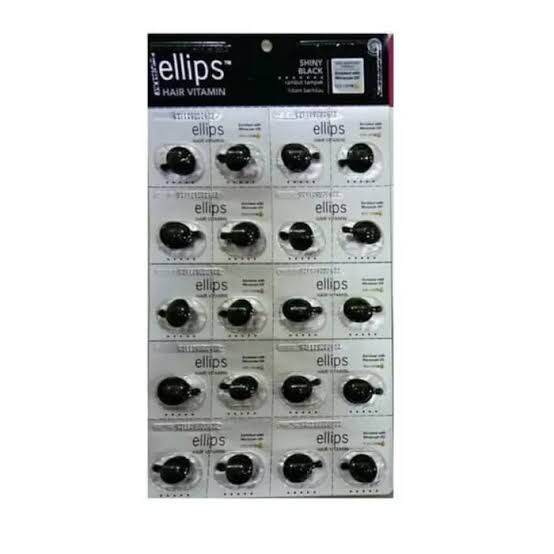 Vitamin rambut Elips isi 20 - Warna Pink dan Hitam | Lazada Indonesia