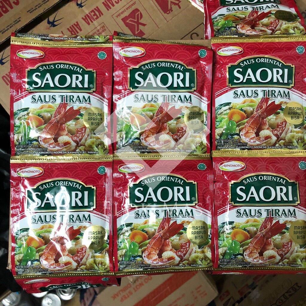 saori saos tiram pelengkap masakan 1 renceng isi 10,ready stok | Lazada ...