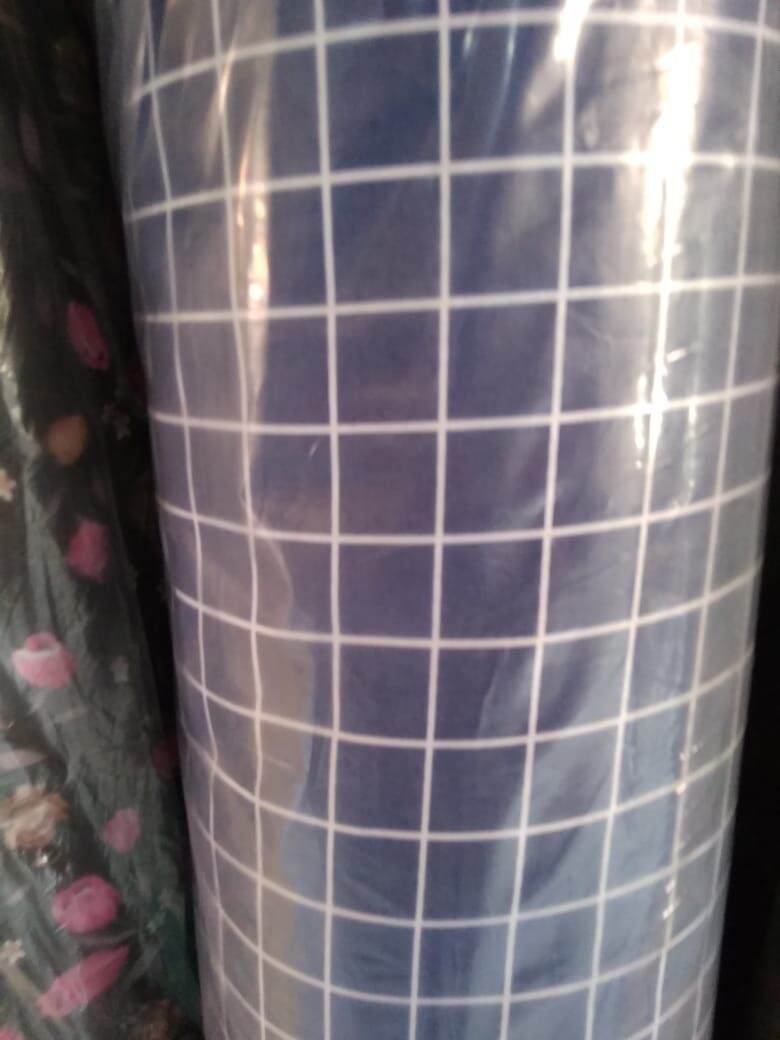 kain polymicro per 50cm x 240cm motif kotak kotak murah lembut | Lazada ...