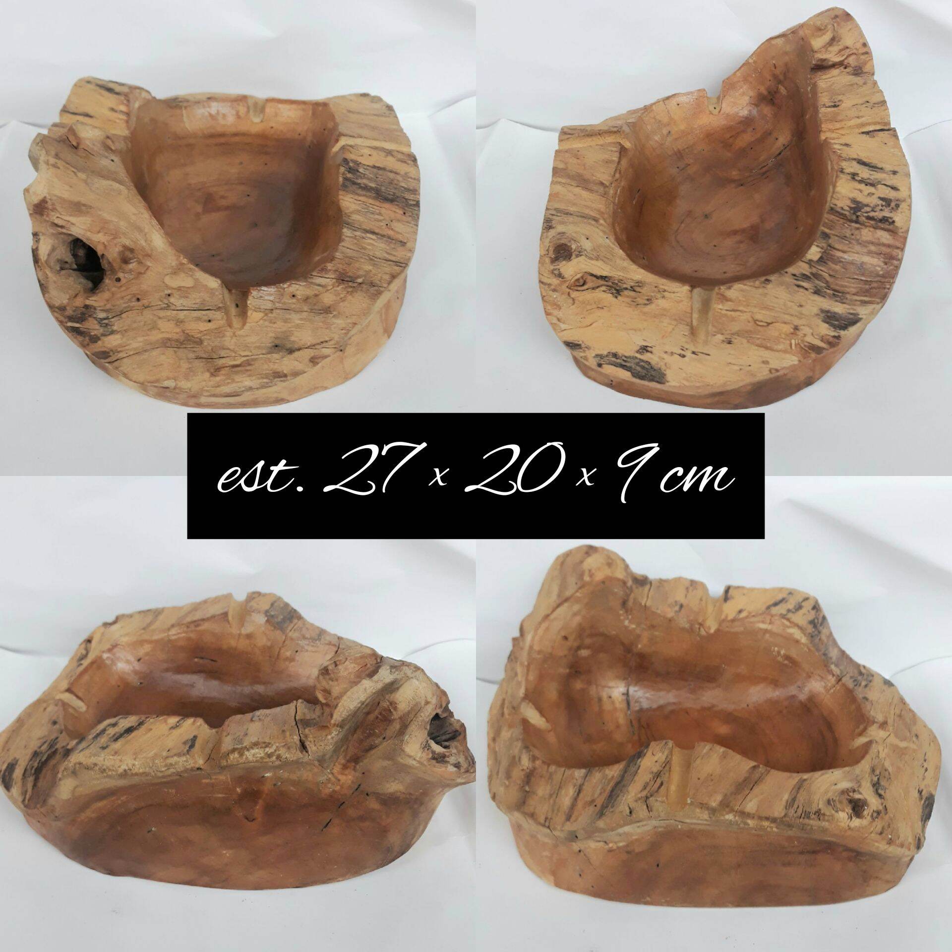 ASBAK ROKOK AKAR KAYU JATI | Lazada Indonesia