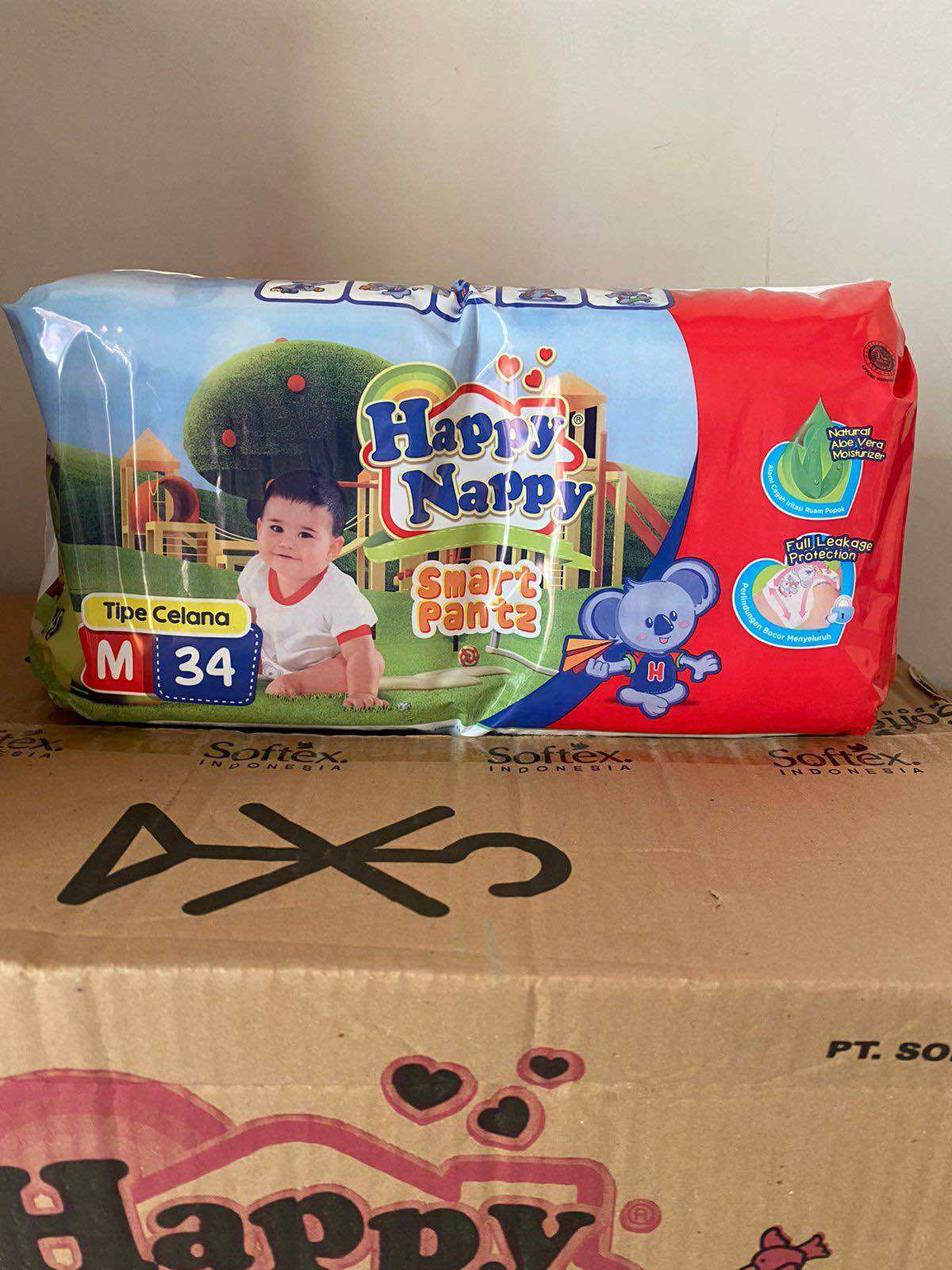 Popok Happy Nappy Diapers Happy Nappy | Lazada Indonesia