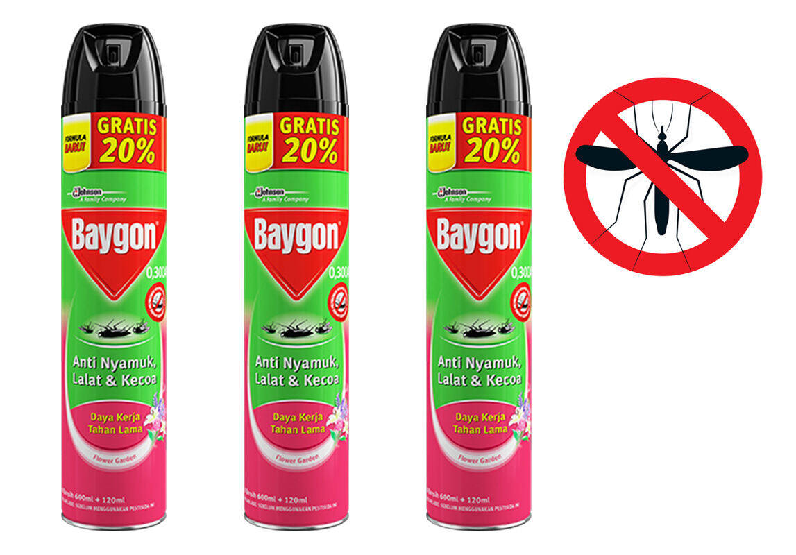 Baygon 600ml/ 600+75ml | Lazada Indonesia