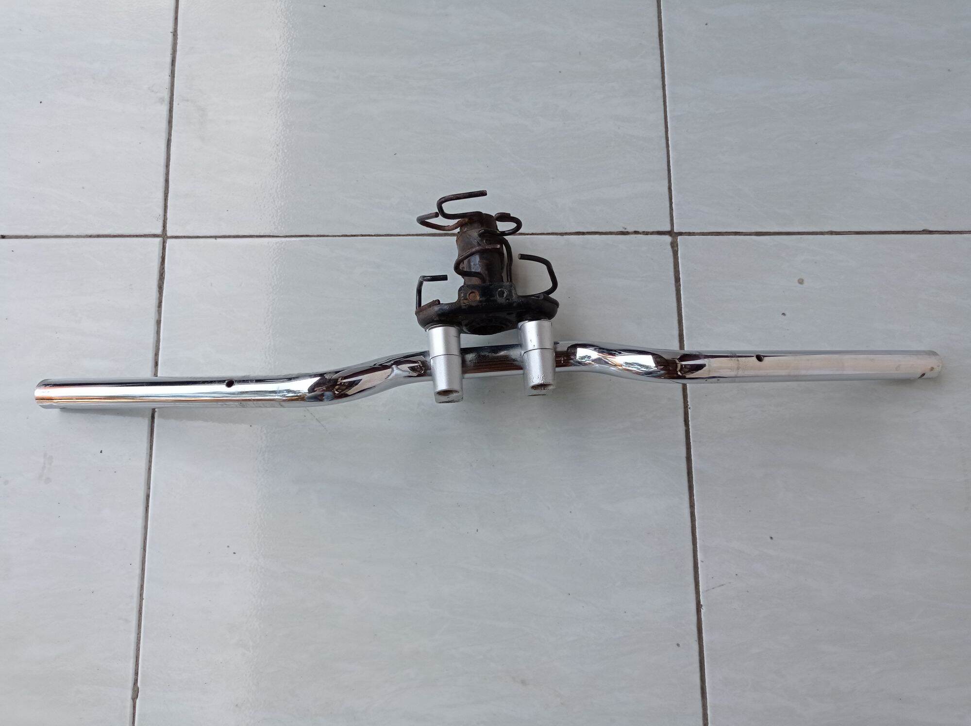 setang setir Yamaha Pino 125 injeksi komplit keduanya SECOND original ...