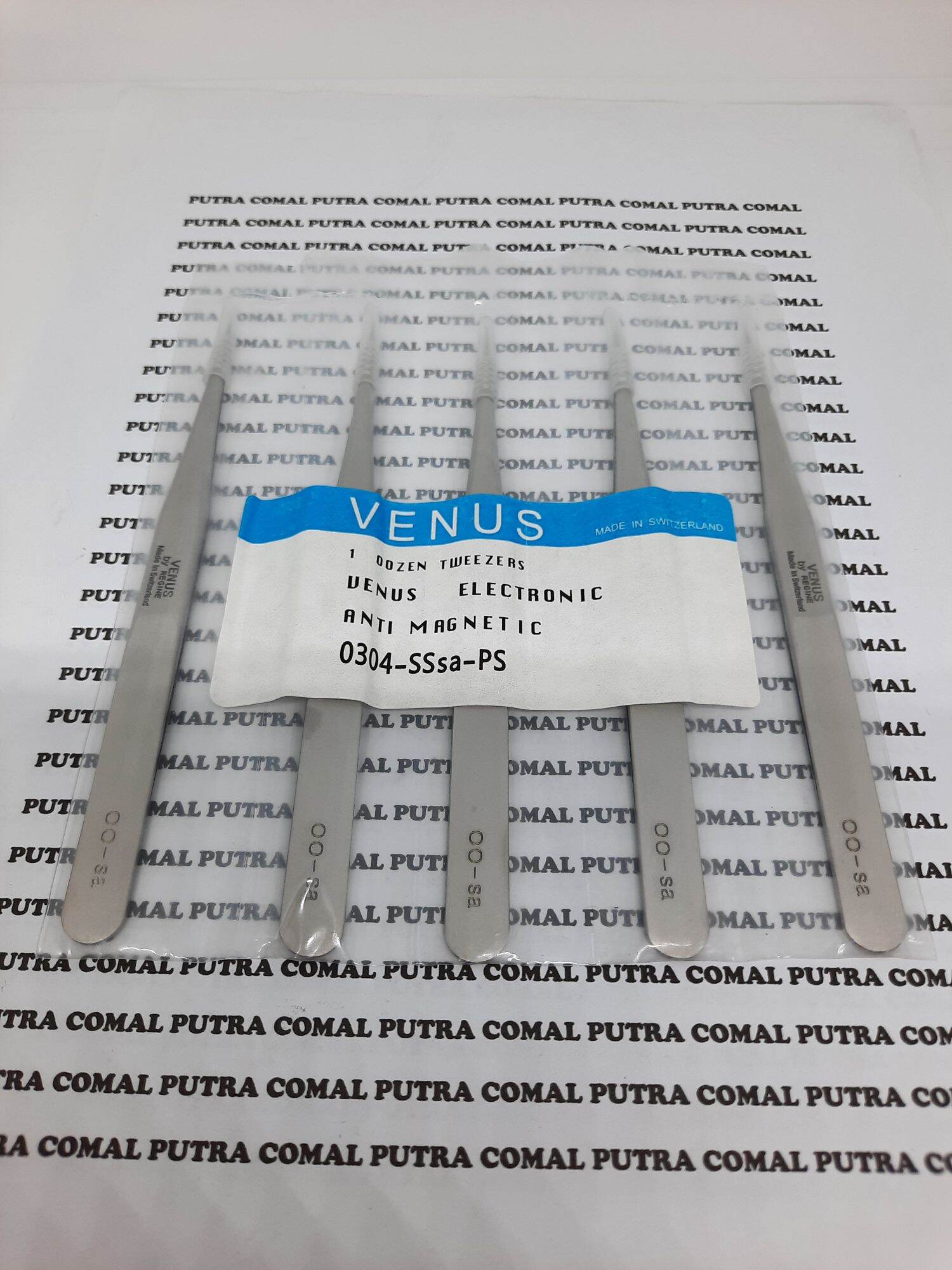 Pinset Lurus Venus Tweezers Pinset Anti Magnetic Made In Switzerland ...