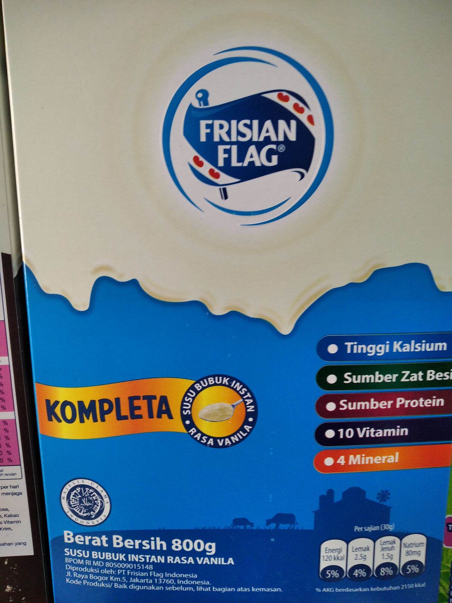 frisian flag kompleta 800gram | Lazada Indonesia