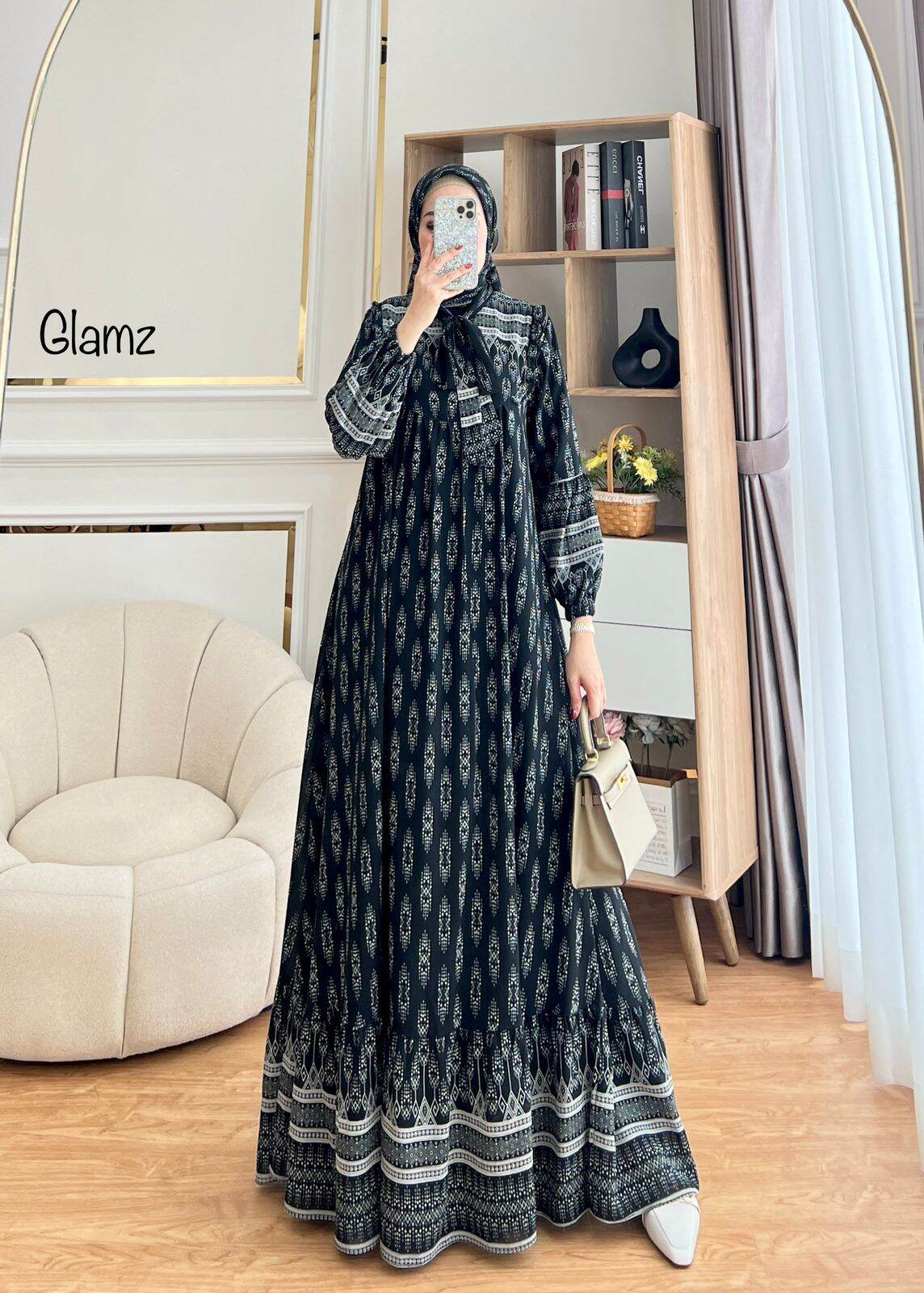 INKA 6/DRESS/LONGDRESS/GAMIS/ORI/GLAMZ | Lazada Indonesia