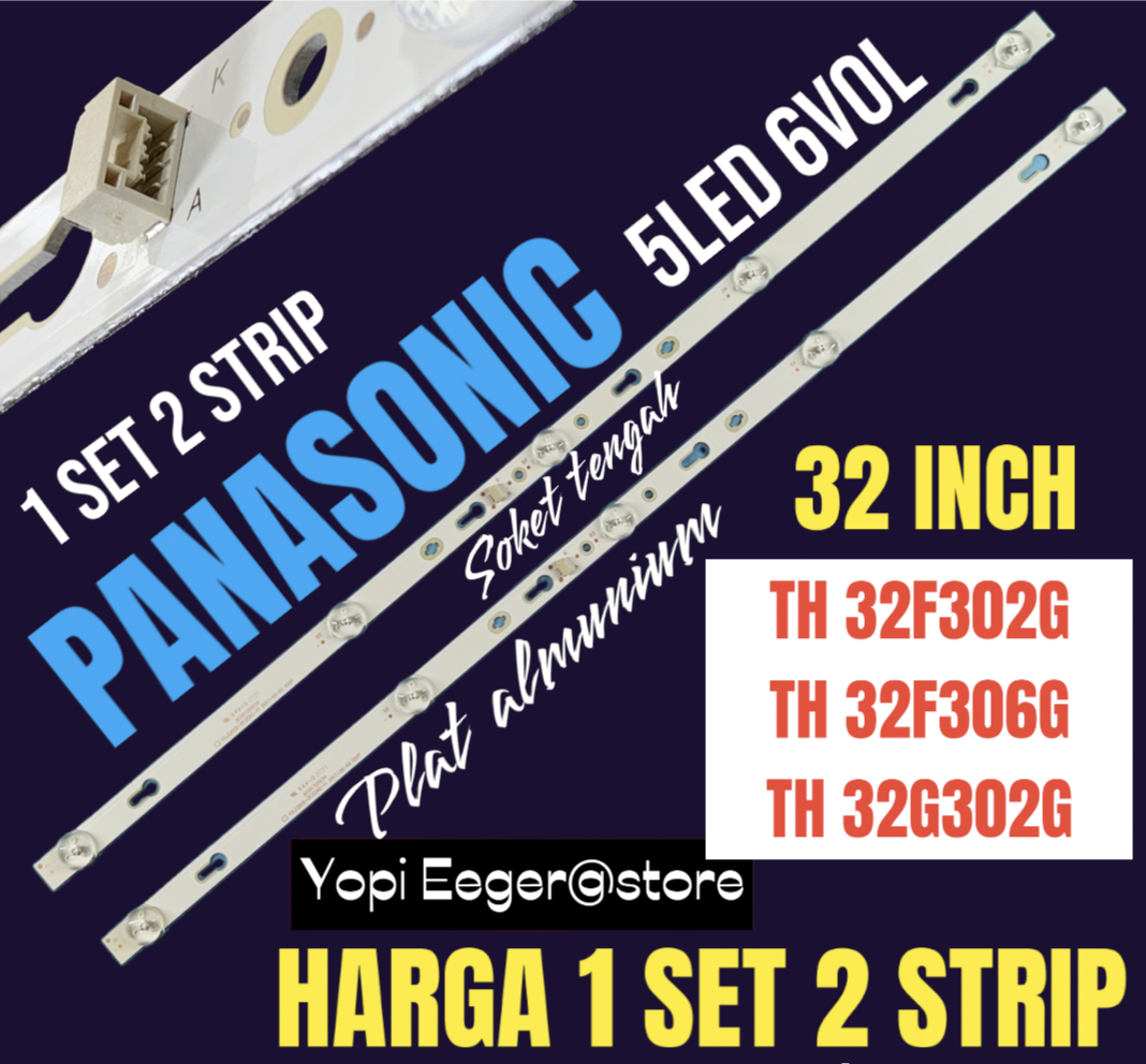 BACKLIGHT TV LCD LED PANASONIC 32 INCH TH 32F302G -TH 32F306G-TH ...