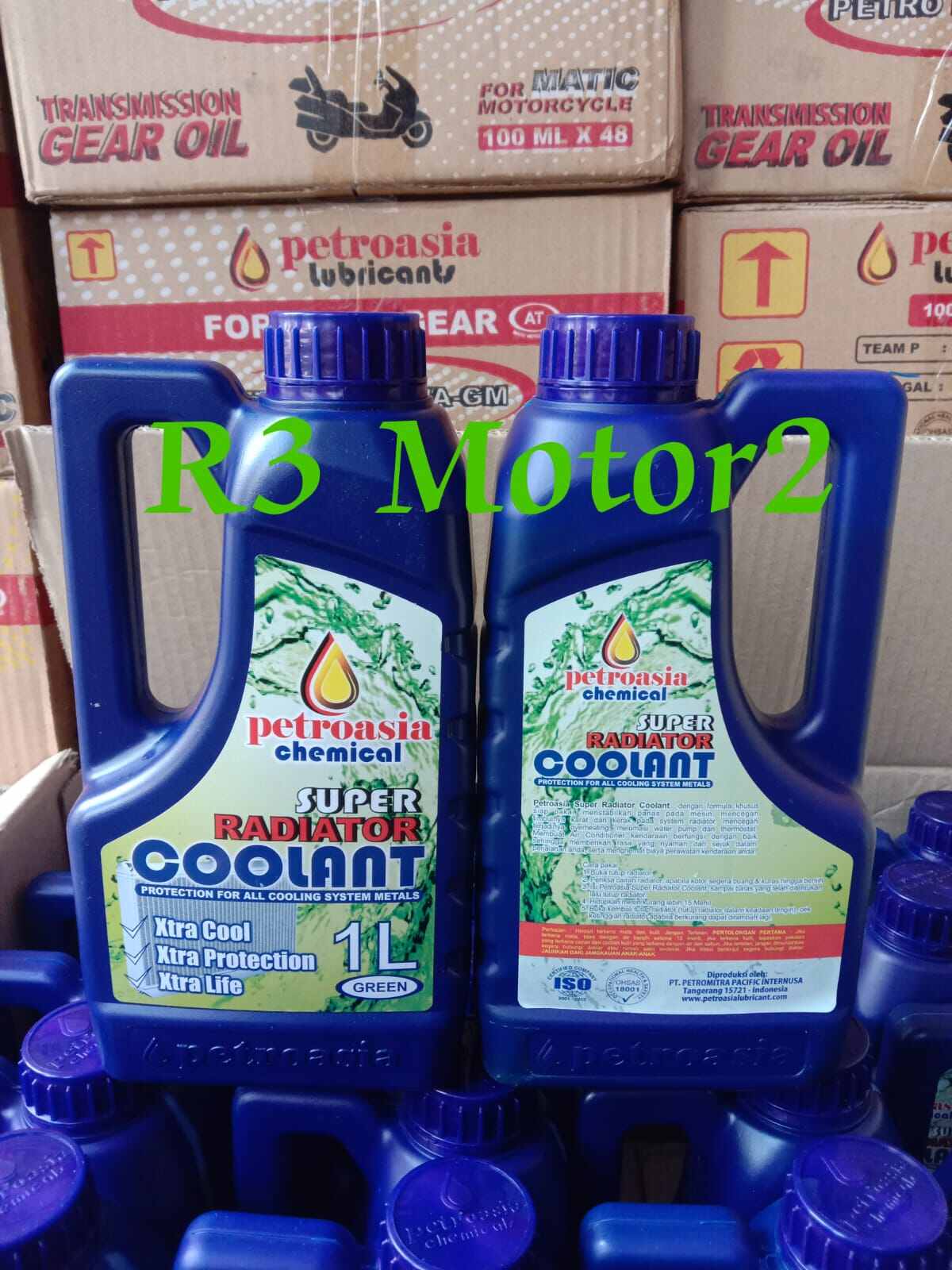 Petroasia Super Radiator Coolant 1L Green/Hijau ( Air Radiator ...