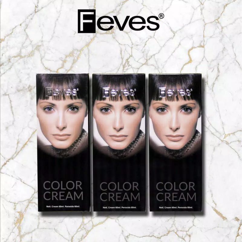 💋R.K.M💋Feves Color Cream 60ml-Pewarna Rambut | Lazada Indonesia