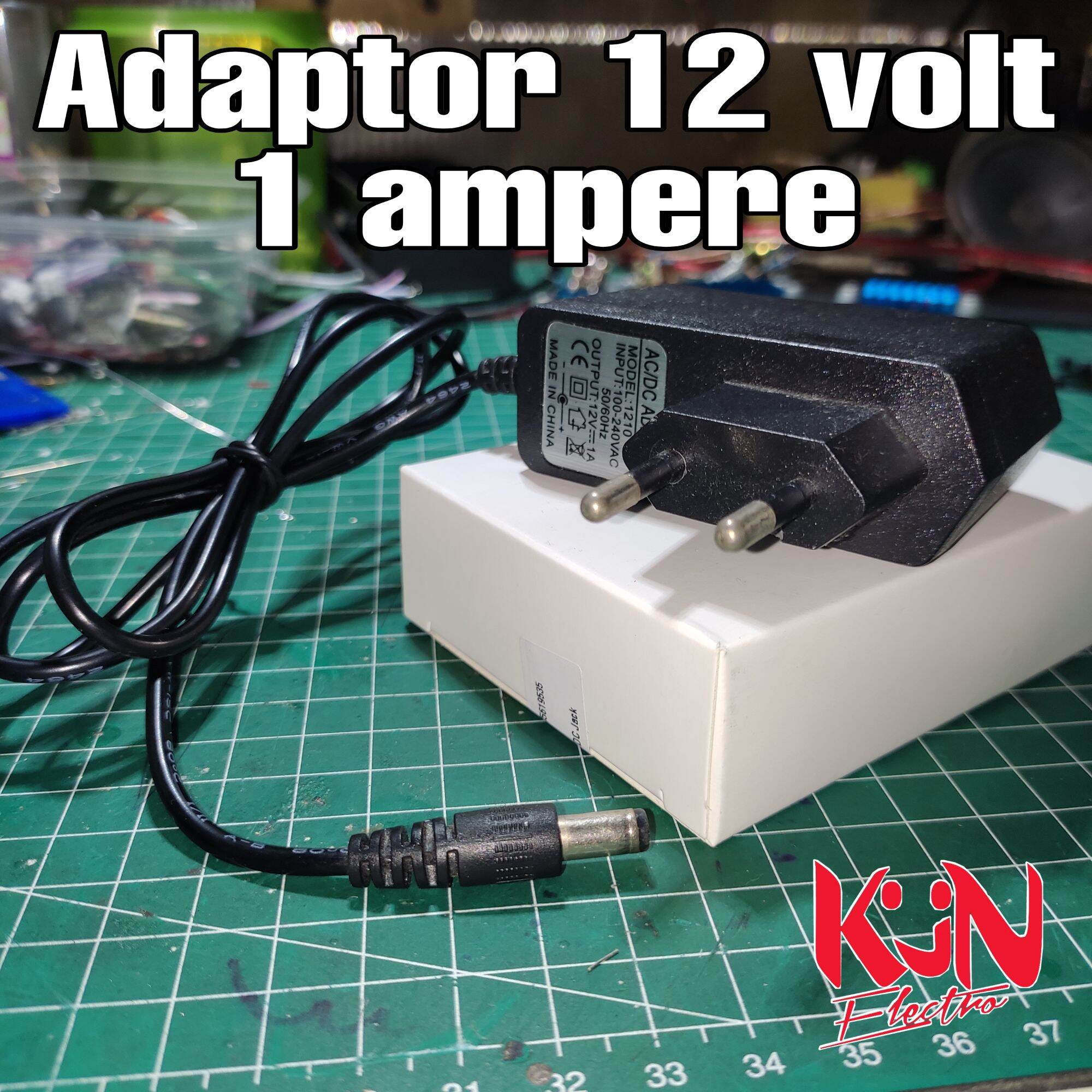 Adaptor 12 volt 1 Ampere | Lazada Indonesia