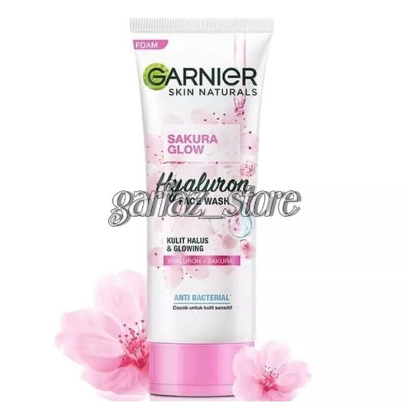 Garnier sakura glow hyaluron face wash 50ml/Garnier Sakura glow face ... Garnier sakura glow hyaluron face wash 50ml/Garnier Sakura glow face ...