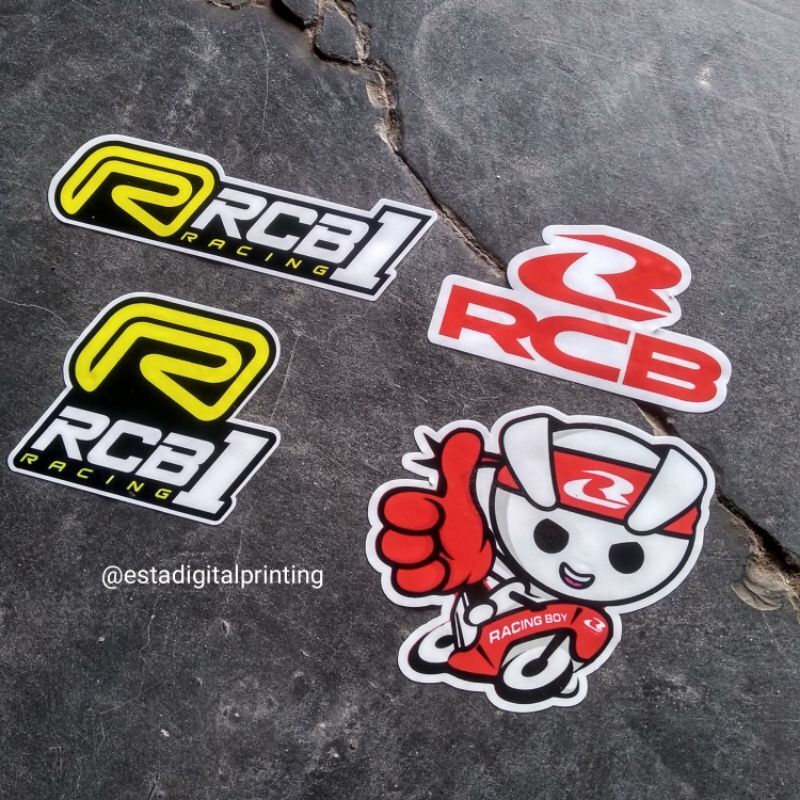 Stiker pack RCB 1 racing new | Lazada Indonesia