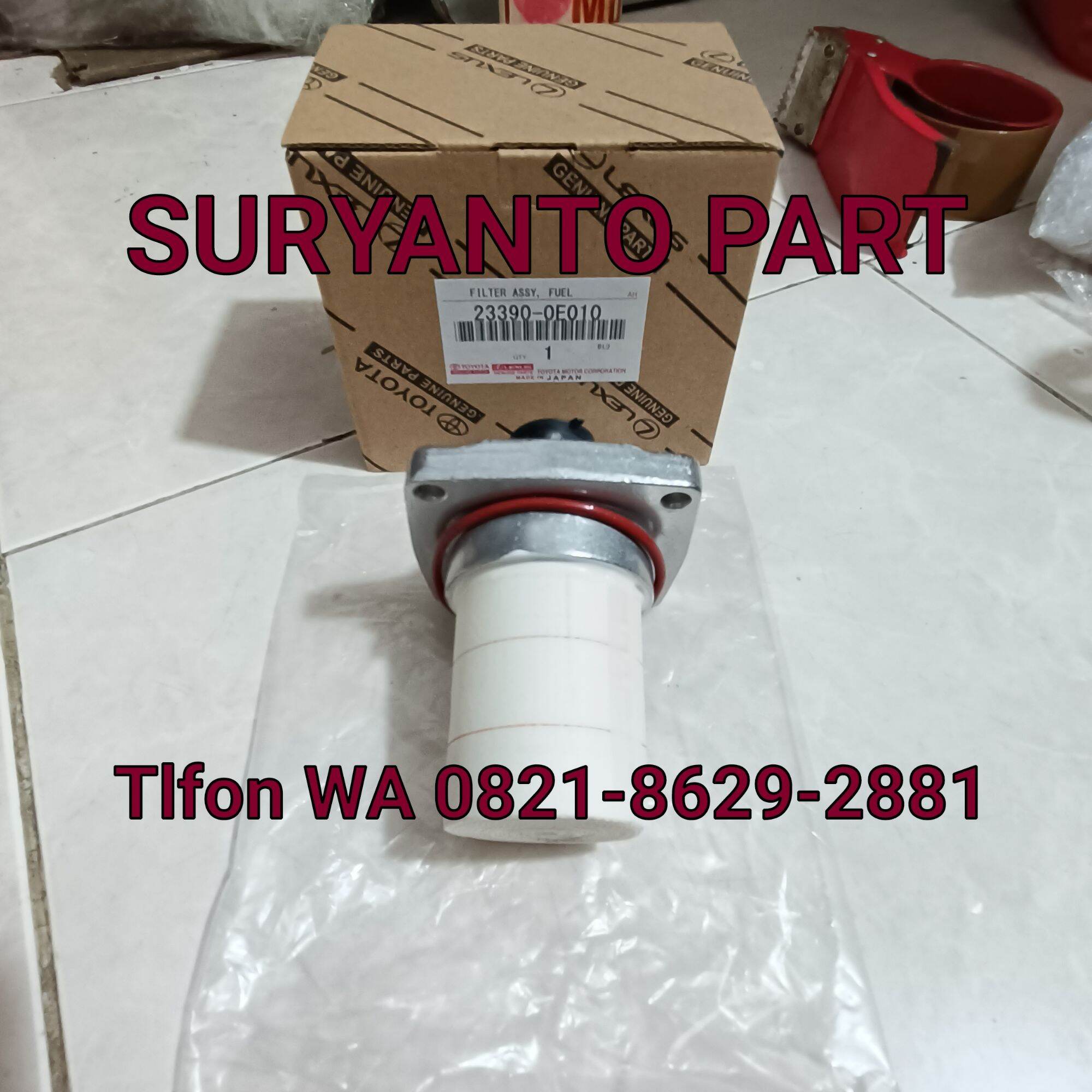 Fuel Filter Solar Bawah Engine Element Assy Toyota Innova Reborn ...