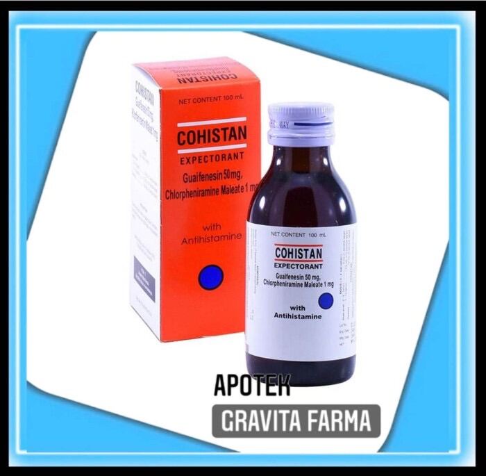 Cohistan Expectorant Sirup Obat Batuk 60 ml | Lazada Indonesia Cohistan Expectorant Sirup Obat Batuk 60 ml | Lazada Indonesia