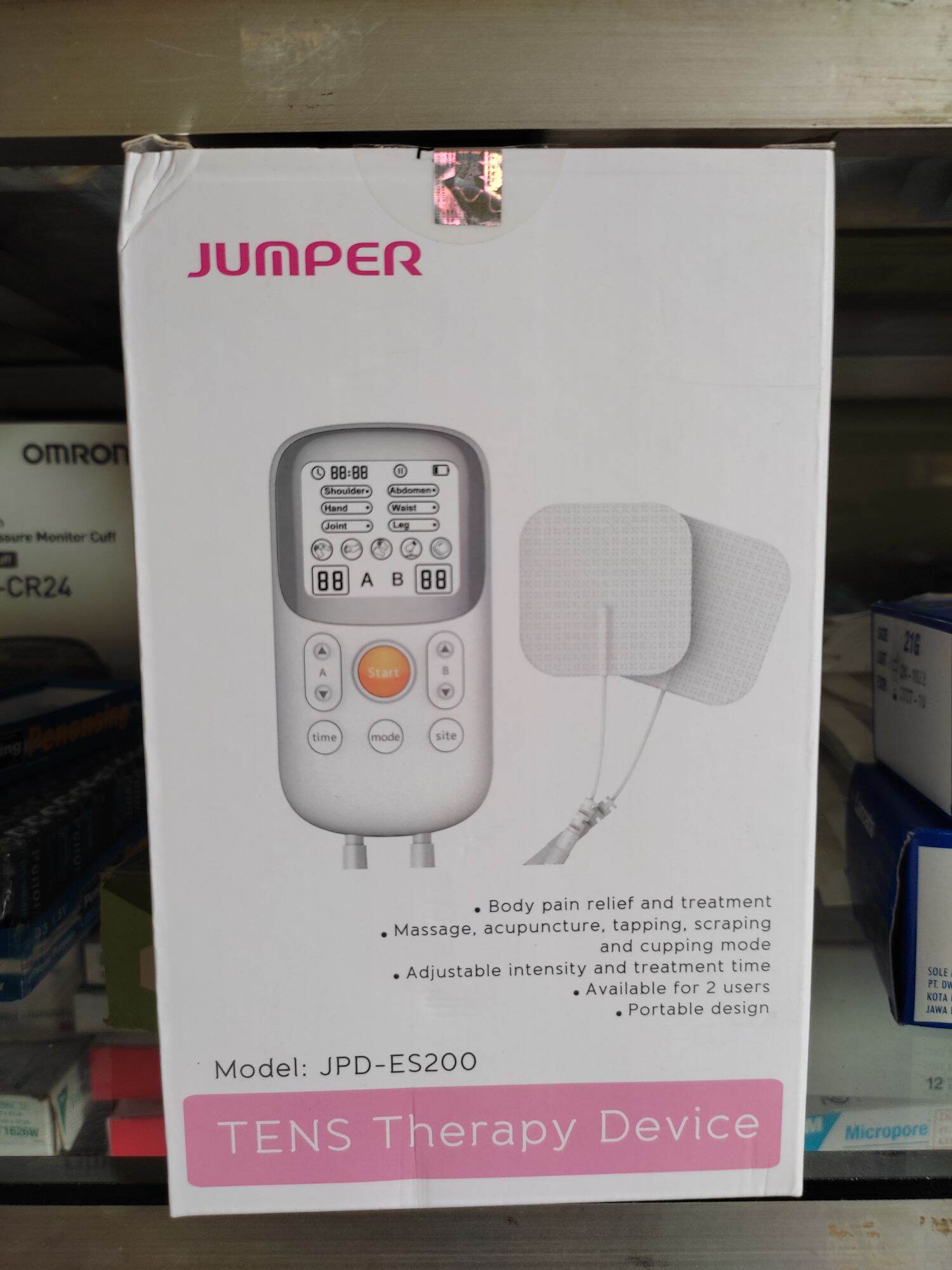 TENS Jumper JPD-ES200 / Tens Alat Pijat Elektrik / Tens ES 200 Jumper ...