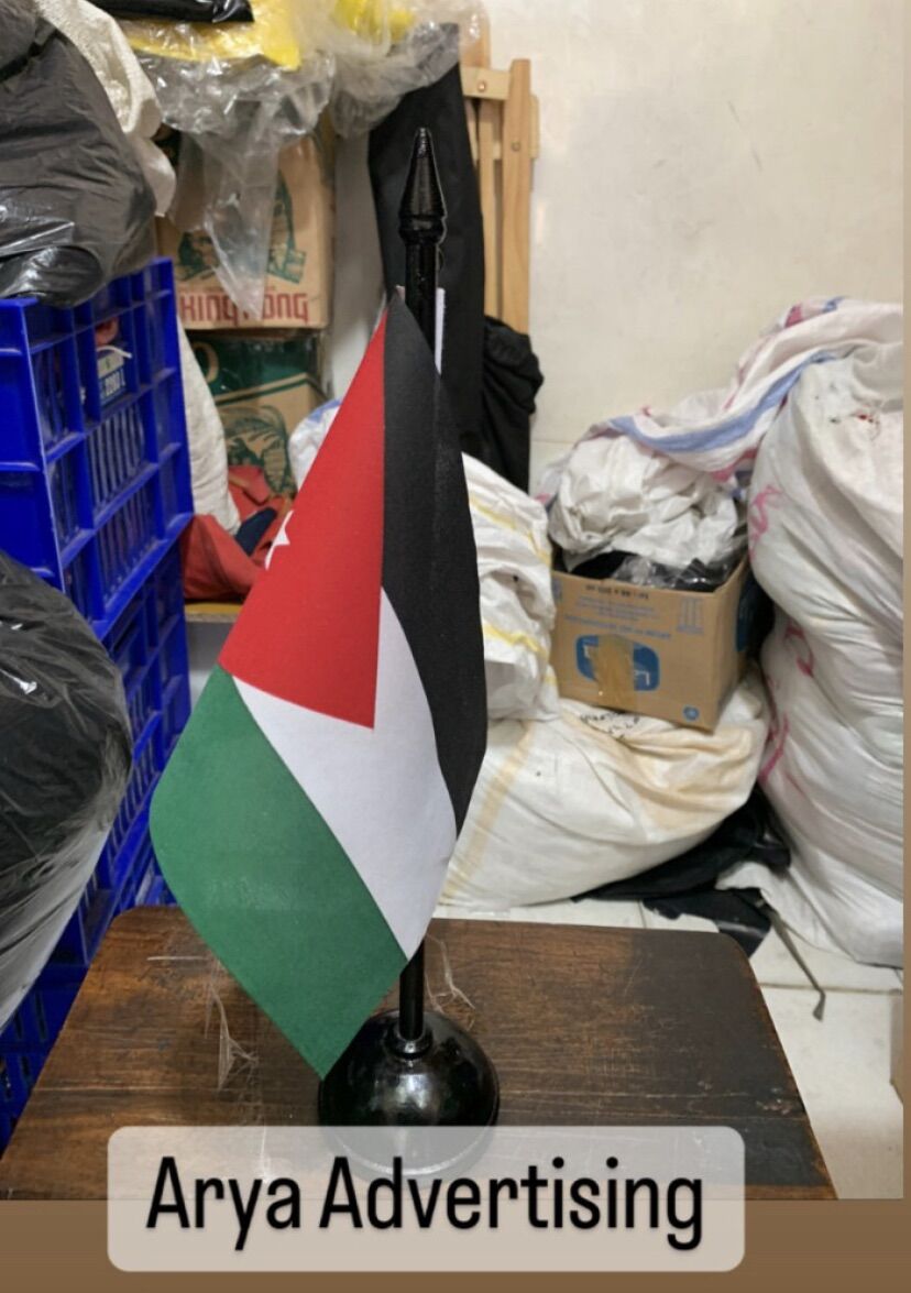 Bendera negara JORDAN+tiang kayu meja | Lazada Indonesia