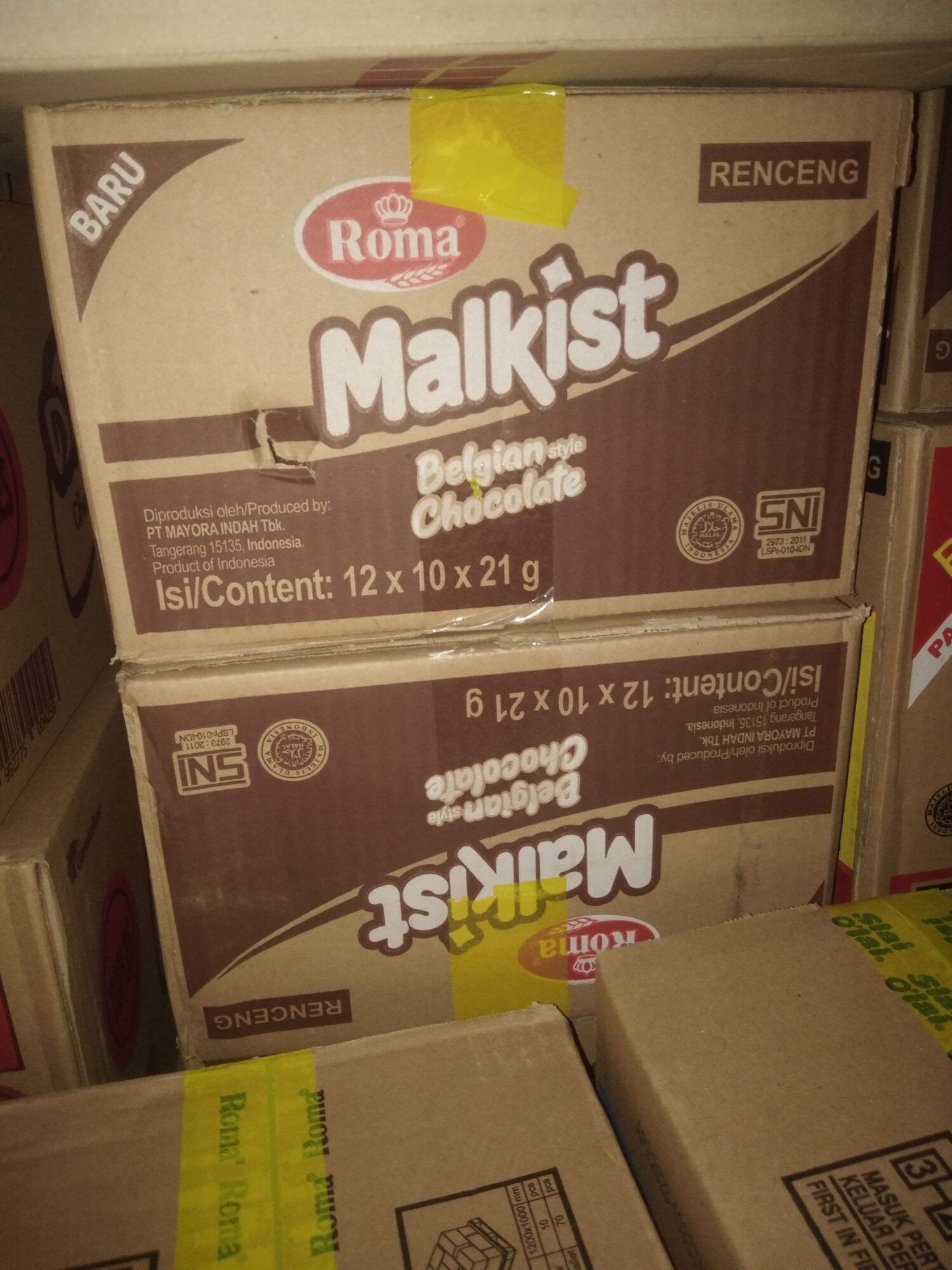 roma malkist coklat 1 dus isi 12 x 10 x 21gram | Lazada Indonesia