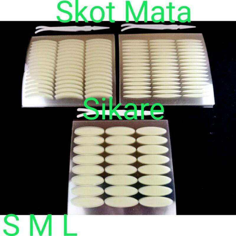 Skot Mata / Scot Mata / Selotip Mata / Isolasi Mata / Eyelid Tape S M L ...