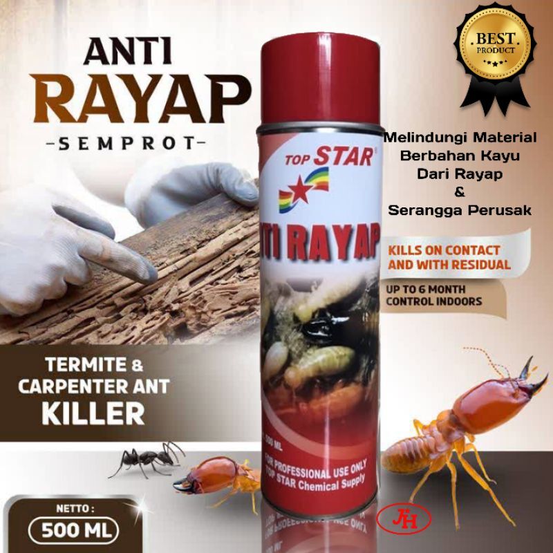 Obat Anti Rayap Kayu Semprot Pembasmi Rayap Tanah Untuk Kusen Lemari ...