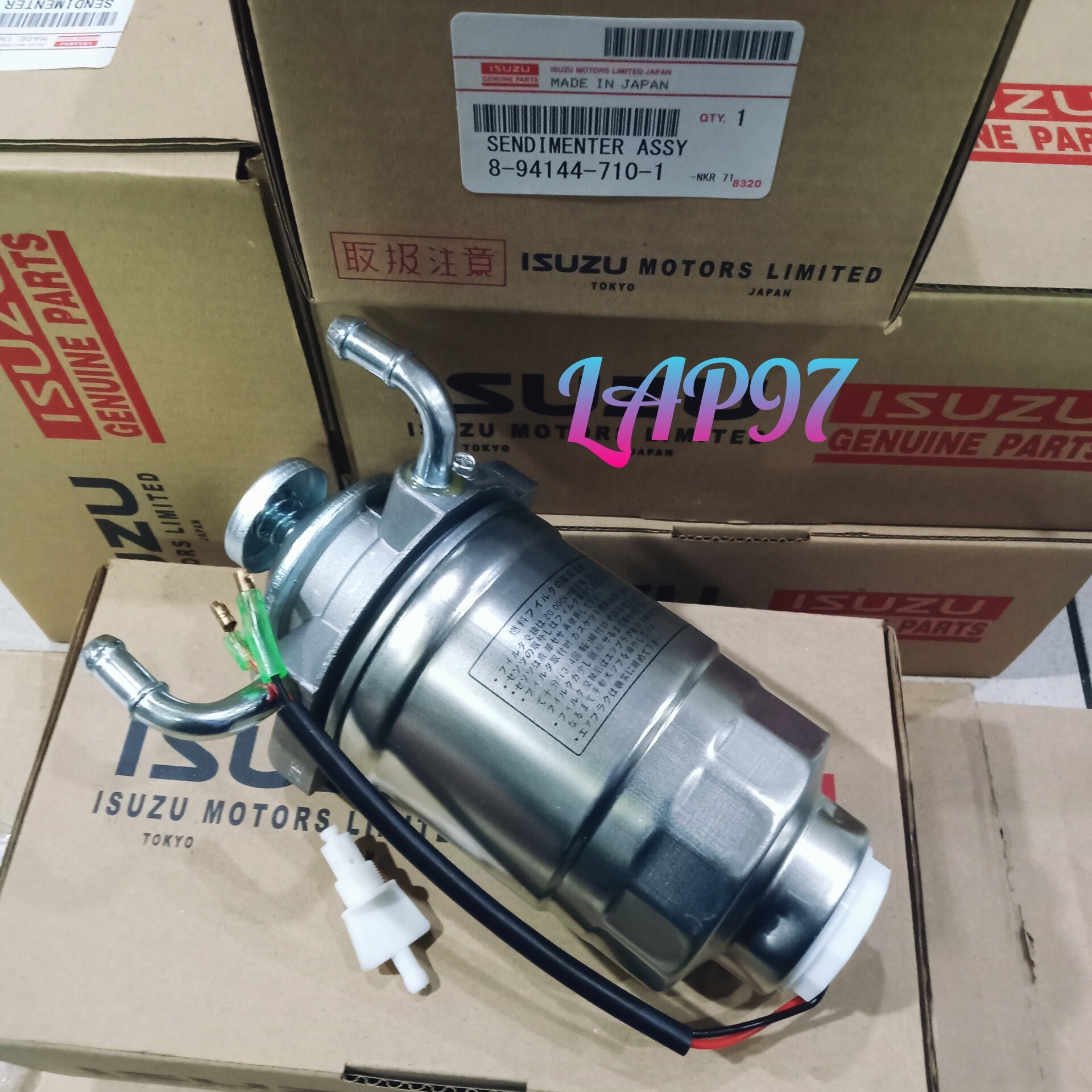 SENDIMETER ASSY FUEL FILTER POMPA SOLAR KOMPLIT ISUZU ELF NKR 71/NKR66 ...