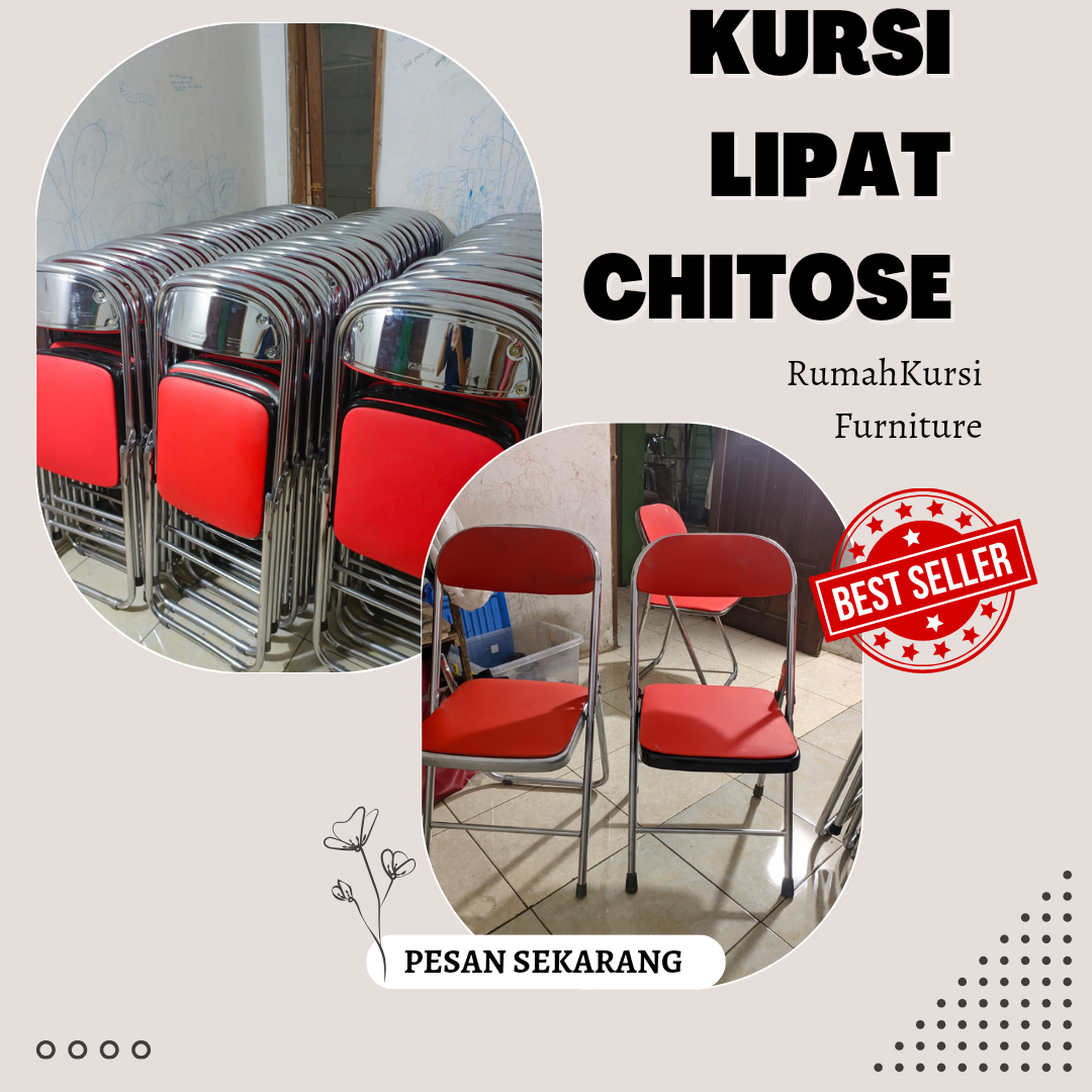 kursi lipat, kursi hajatan,kursi musawarah, | Lazada Indonesia
