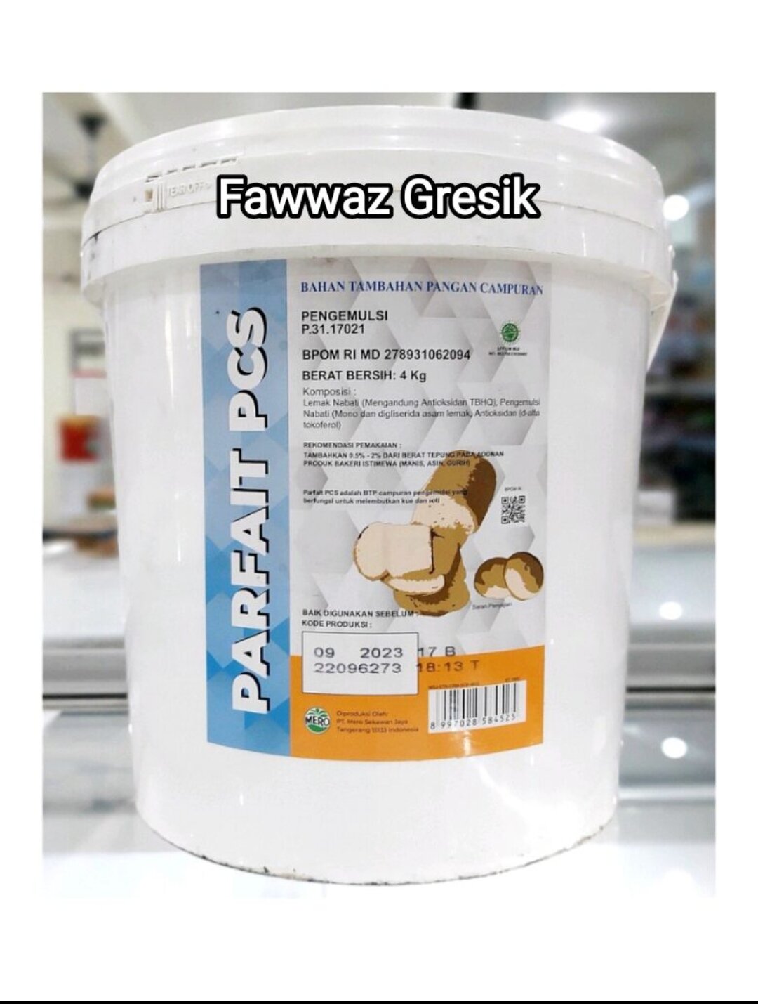 Parfait Crumb SOFTENER 1 Kg - Pelembut Roti / Penghalus Remah Roti ...