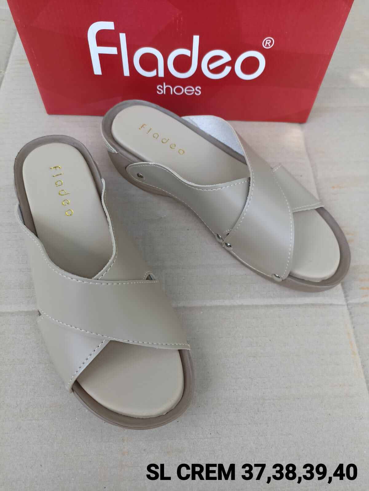 sandal fladeo wedges SL | Lazada Indonesia
