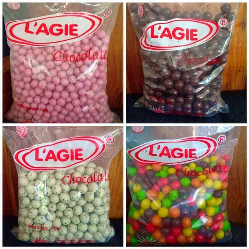 Coklat Lagie Planet, Mini Pink, Feby, Chocoball, Mini Warna 1kg ...