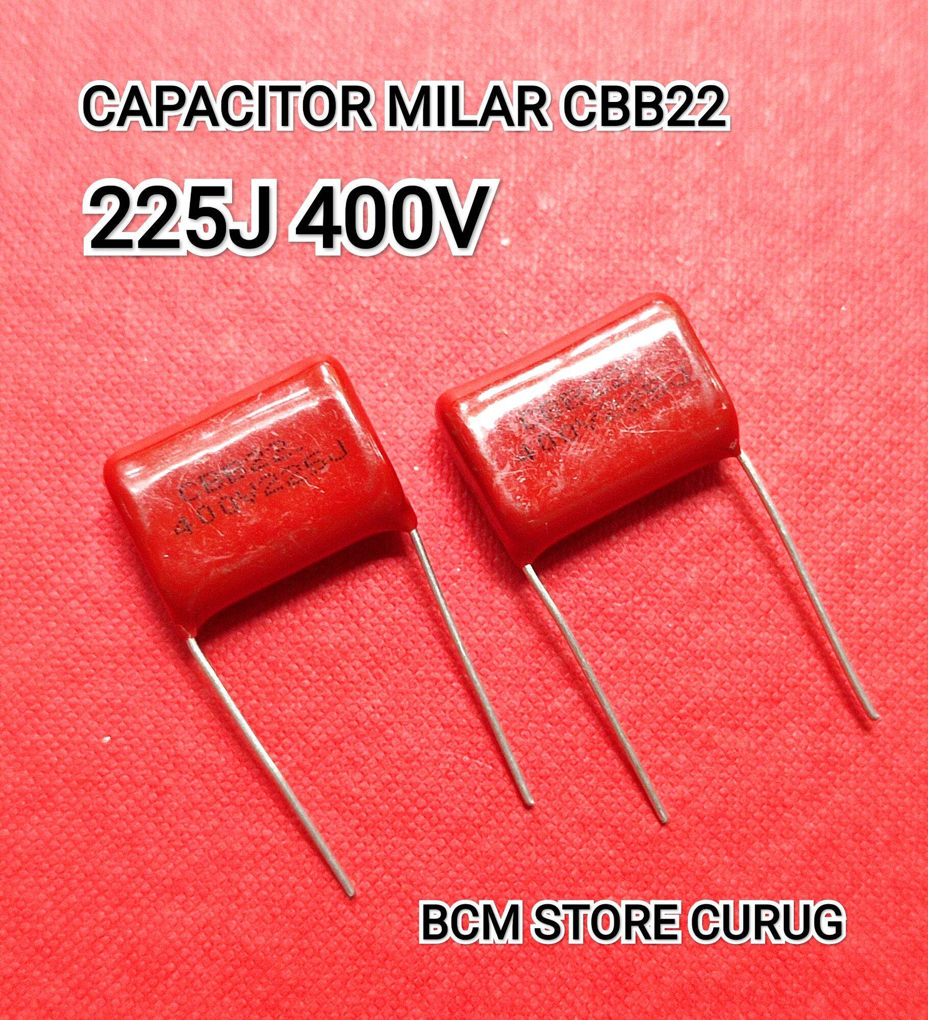 CAPACITOR MILAR 225J 400V | Lazada Indonesia