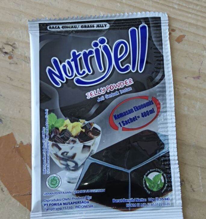 NUTRIJELL VARIAN RASA BUAH NUTRIJEL RASA BUAH JELLY POWDER 10 gram ISI ...
