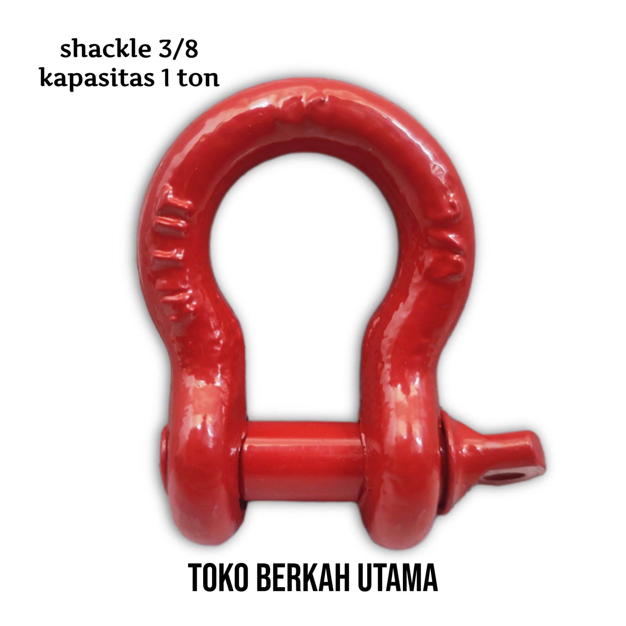 Shackle merah 3/8 kapasitas 1 ton | Lazada Indonesia