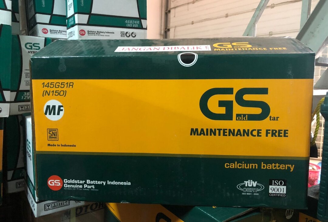 Aki Ganset, kapal, Forklift N150 12v150ah aki kering Bergaransi ...