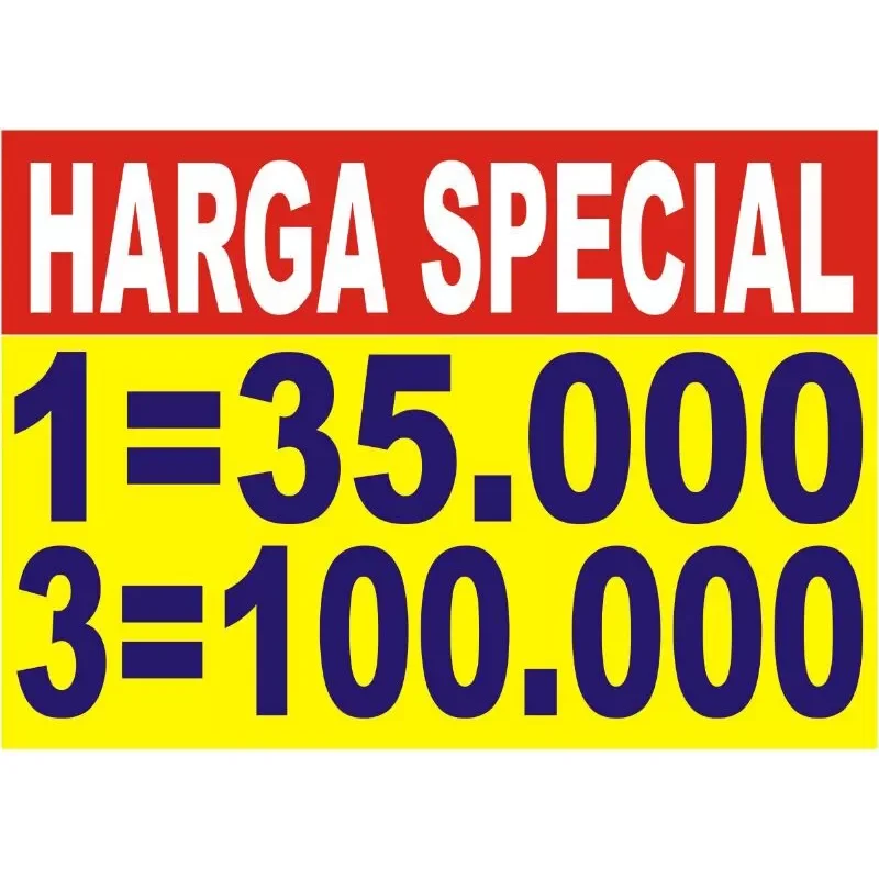 Tag Harga/ Kertas Tulisan Laminating | Lazada Indonesia