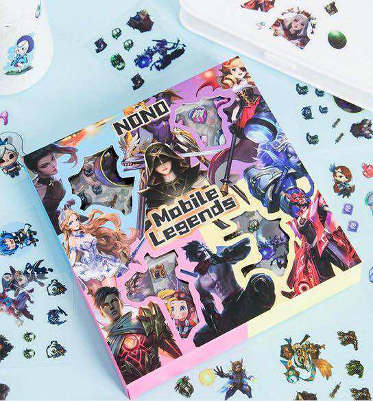 Stiker mobile legends 1 box isi 100pcs | Lazada Indonesia